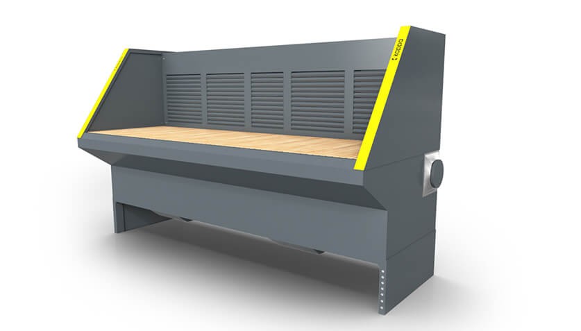 Kappa extraction tables – welding, grinding & more | Kappa Filter ...